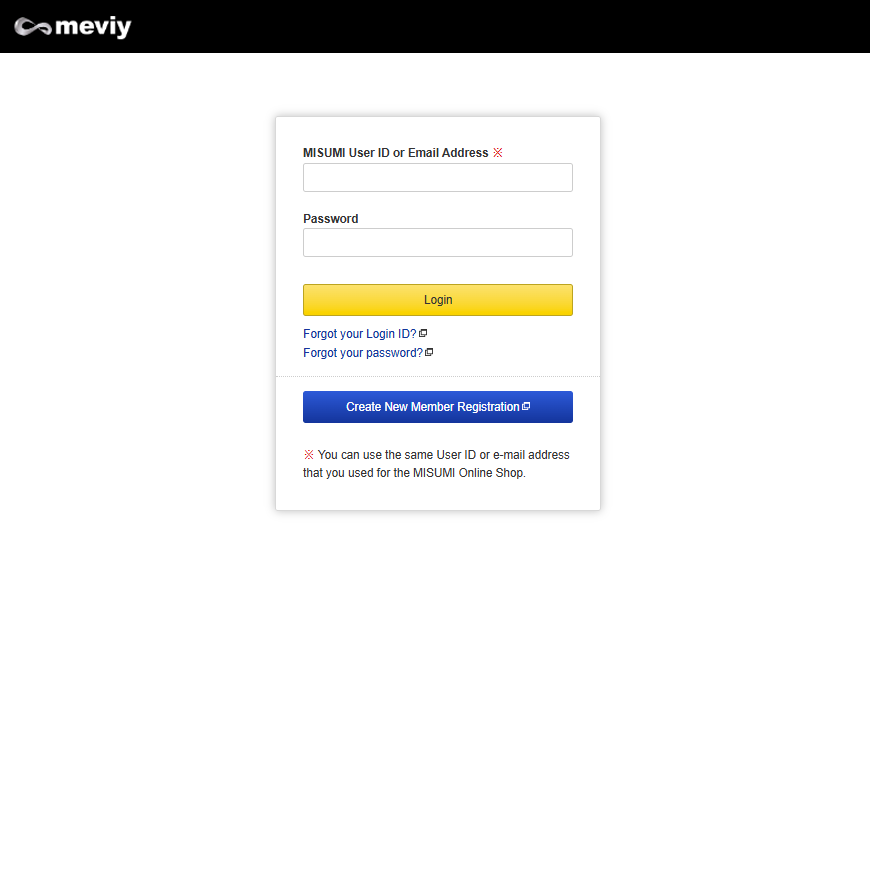 meviy USA - Instant Quote of Mechanical Parts | Global Platform | MISUMI